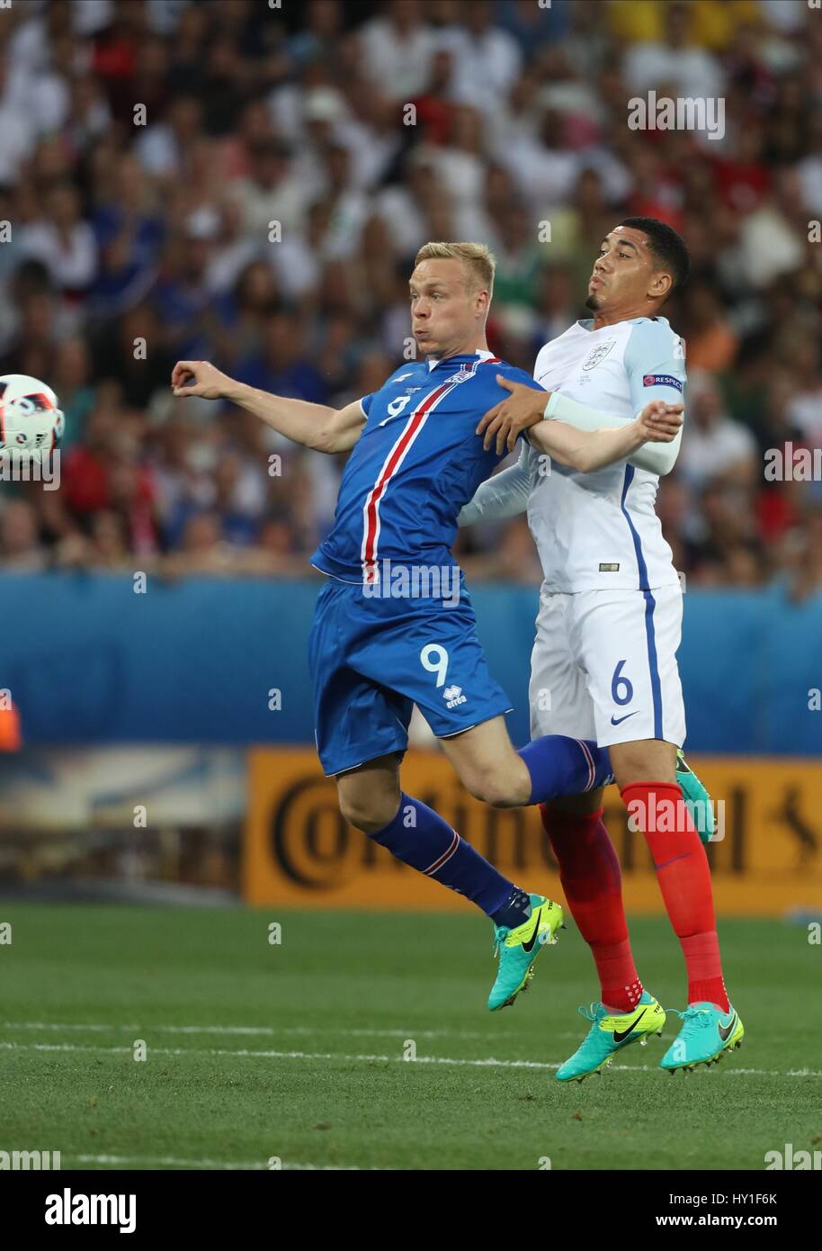 KOLBEINN SIGTHORSSON ENGLAND V ICELAND EURO 2016 R STADE DE NICE NICE ...
