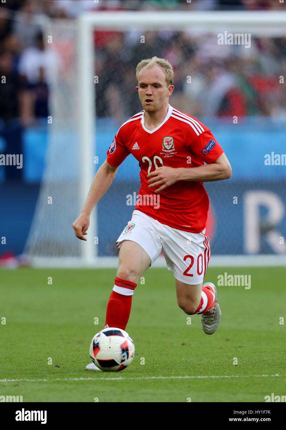 JONATHAN WILLIAMS WALES PARC DES PRINCES PARIS FRANCE 25 June 2016 ...