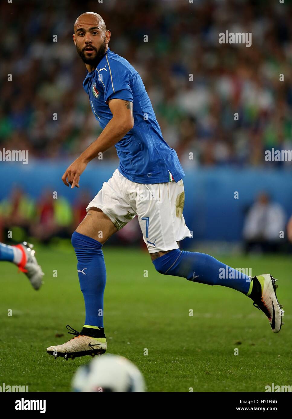 SIMONE ZAZA ITALY STADE PIERRE-MAUROY LILLE FRANCE 22 June 2016 Stock ...
