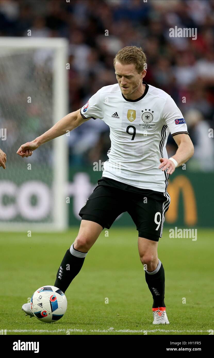ANDRE SCHURRLE GERMANY PARC DES PRINCES PARIS FRANCE 21 June 2016 Stock ...