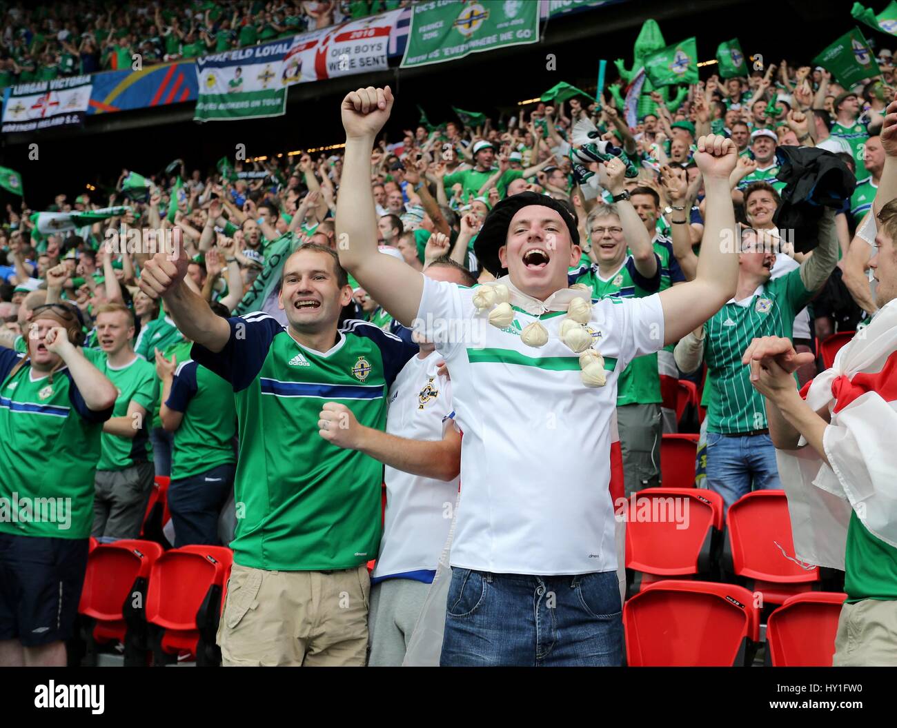 Northern ireland football stadium hi-res stock photography and images ...