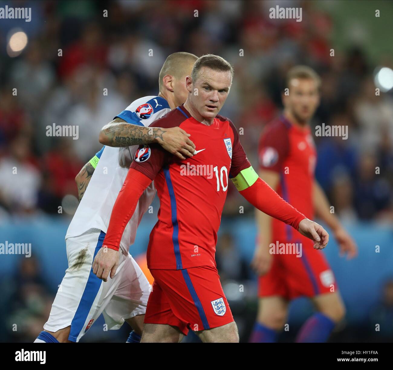 WAYNE ROONEY, SLOVAKIA V ENGLAND, EURO 2016 GROUP B, SLOVAKIA V ENGLAND ...