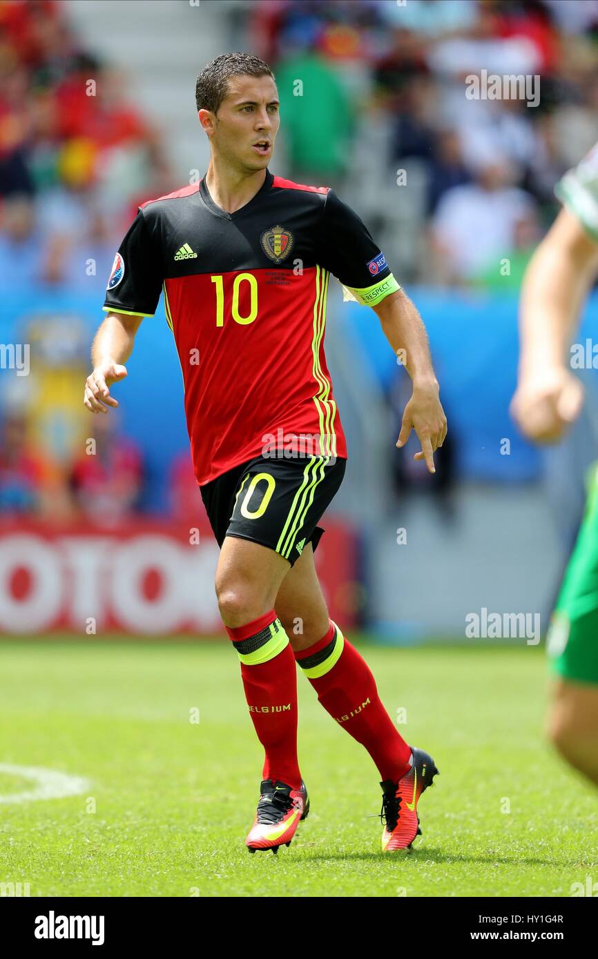 EDEN HAZARD BELGIUM STADE DE BORDEAUX BORDEAUX FRANCE 18 June 2016 ...