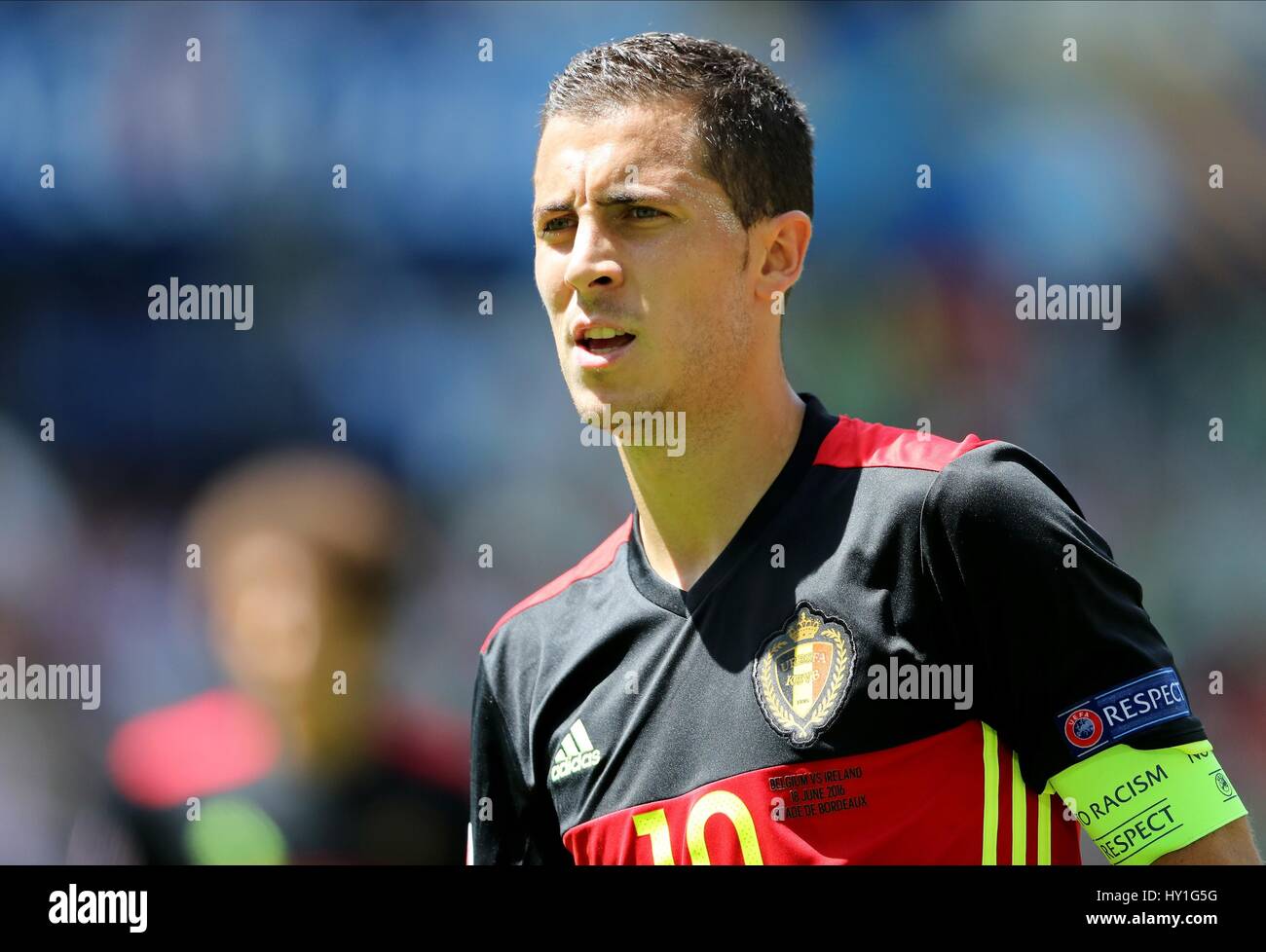 EDEN HAZARD BELGIUM STADE DE BORDEAUX BORDEAUX FRANCE 18 June 2016 ...