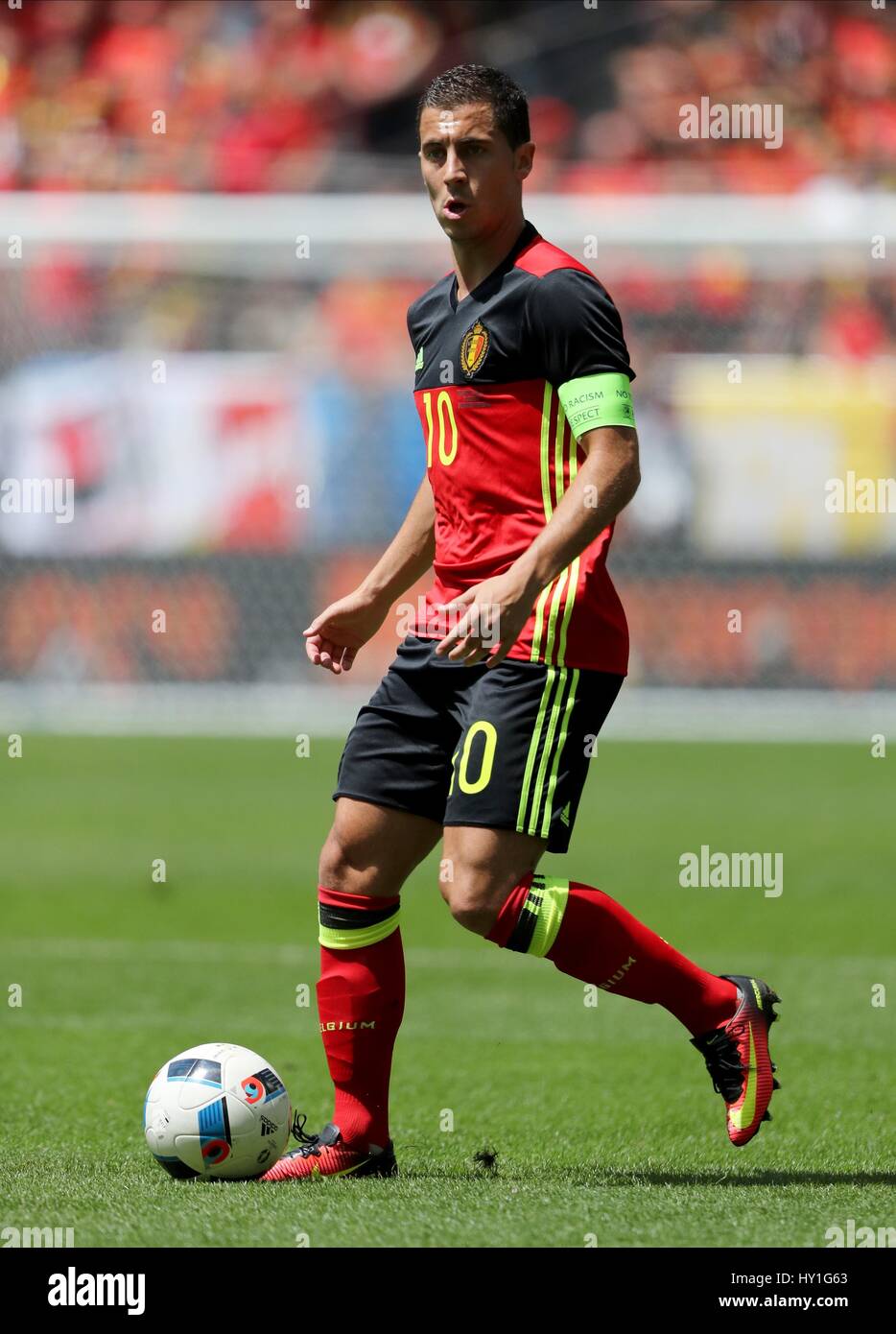 EDEN HAZARD BELGIUM STADE DE BORDEAUX BORDEAUX FRANCE 18 June 2016 ...