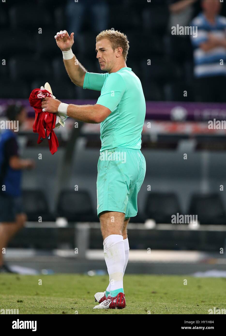 JOE HART ENGLAND MANCHESTER CITY FC ENGLAND & MANCHESTER CITY FC ...