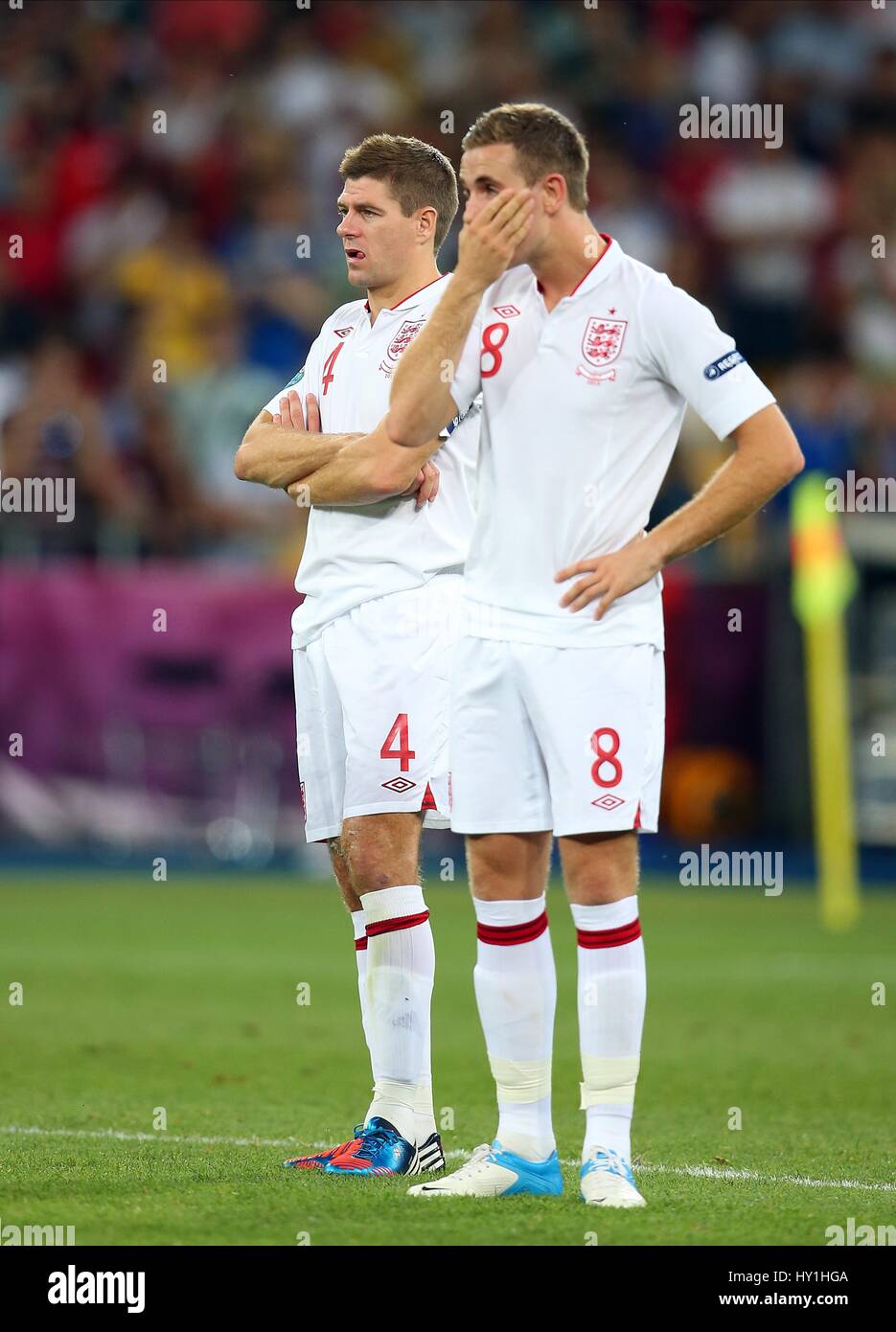 STEVEN GERRARD JORDAN HENDERSON ENGLAND V ITALY ENGLAND V ITALY OLYMPIC ...