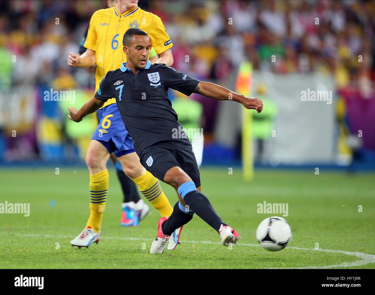 THEO WALCOTT ENGLAND ARSENAL FC ENGLAND & ARSENAL FC OLYMPIC STADIUM ...