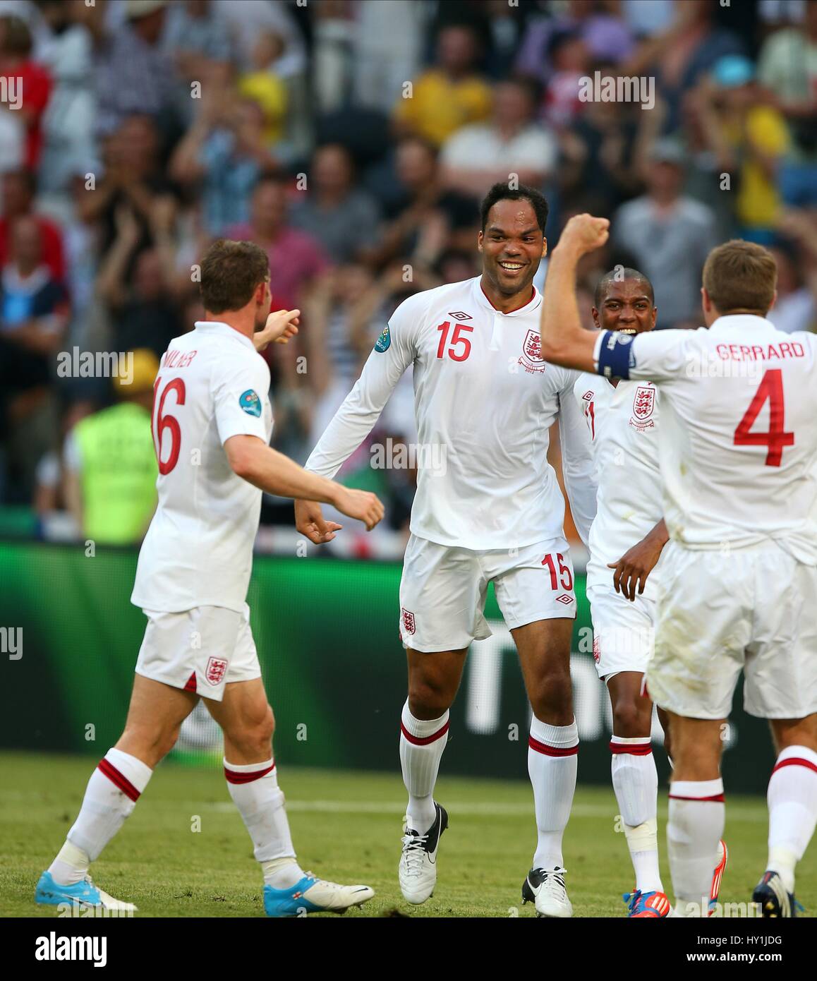 JAMES MILNER, JOLEON LESCOTT, ASHLEY YOUNG , STEVEN GERRARD, FRANCE V ...