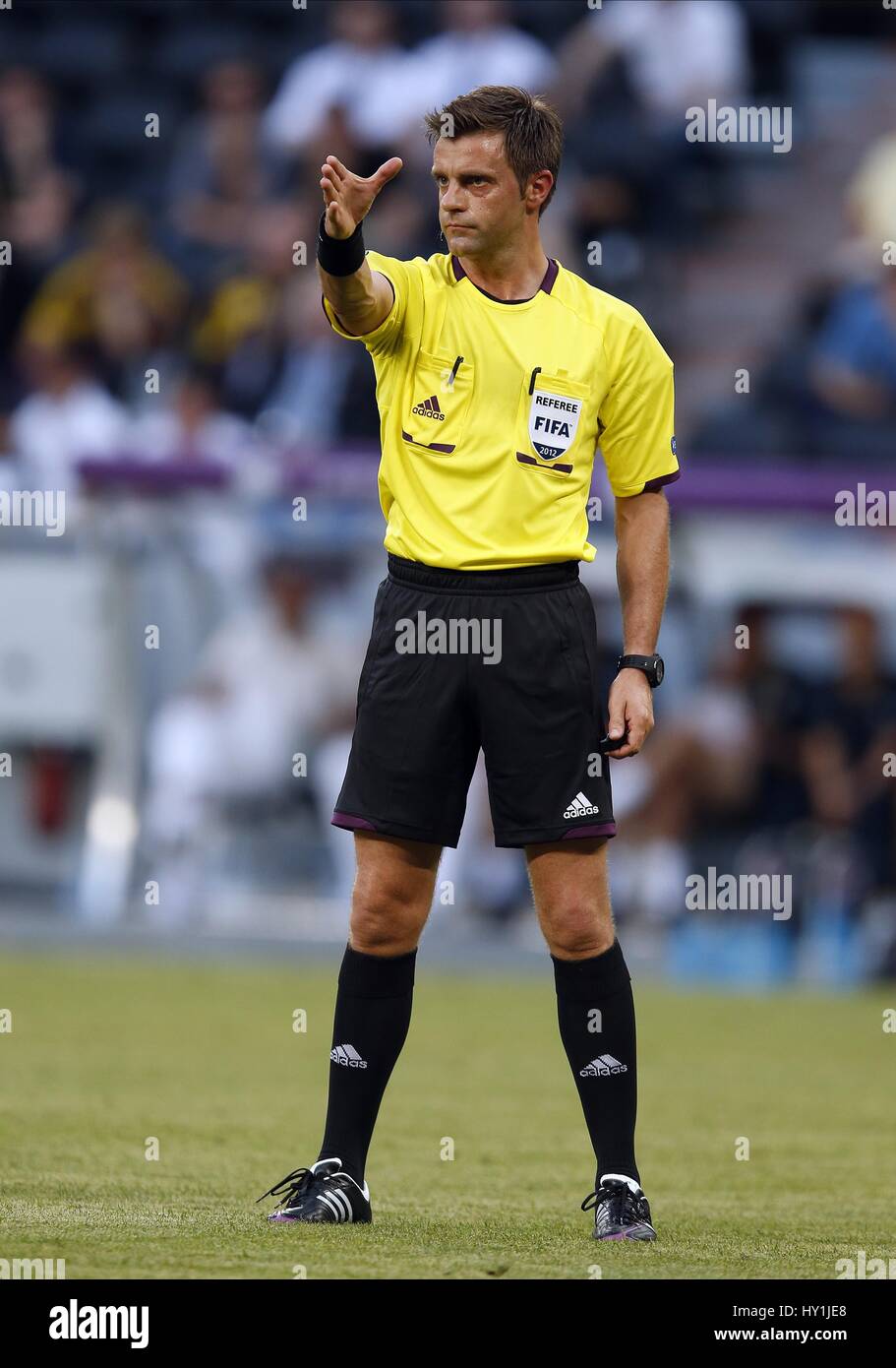 NICOLA RIZZOLI FIFA REFEREE FIFA REFEREE DONBASS ARENA DONETSK UKRAINE ...