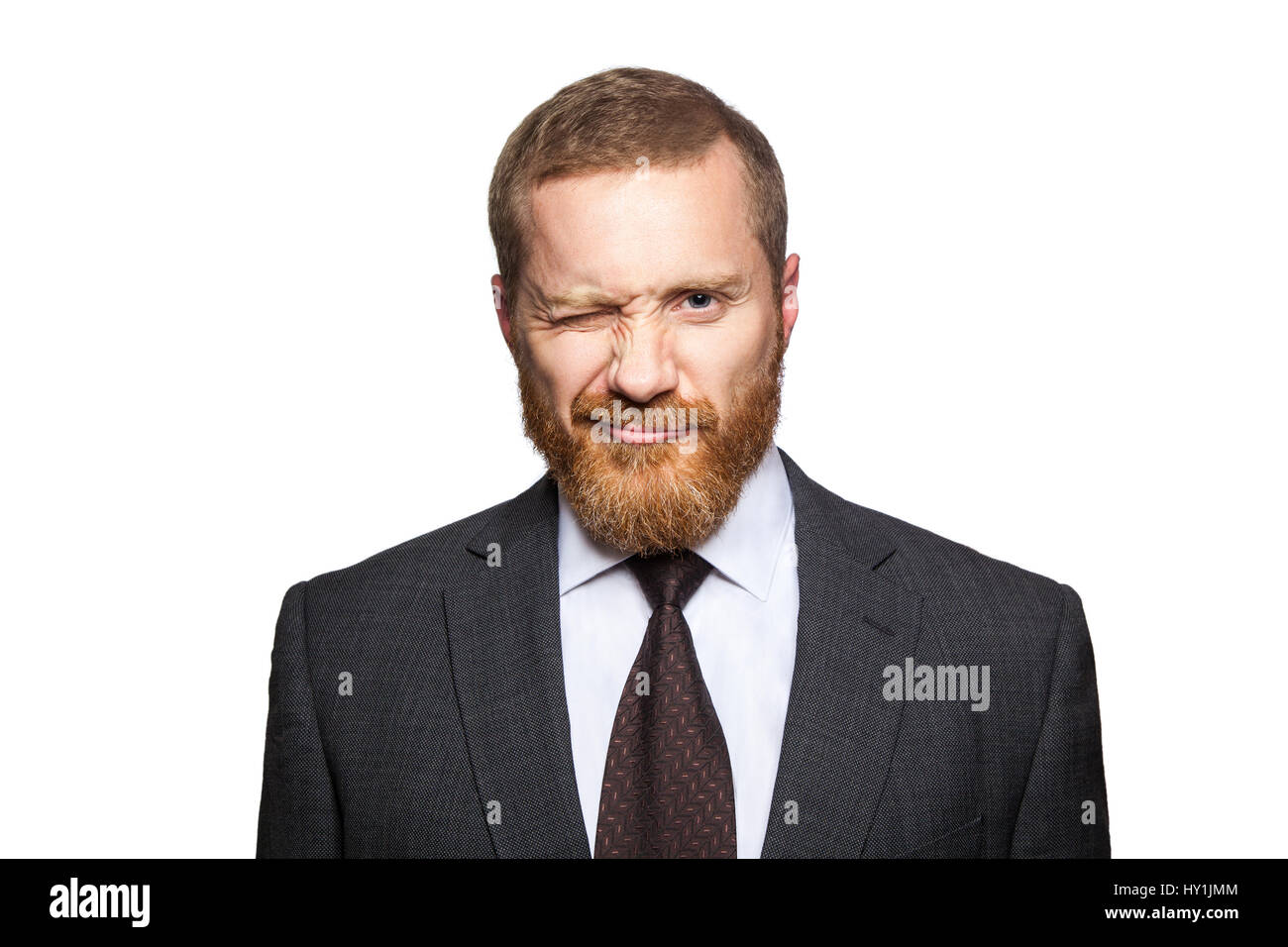 Wink business funny hi-res stock photography and images - Alamy
