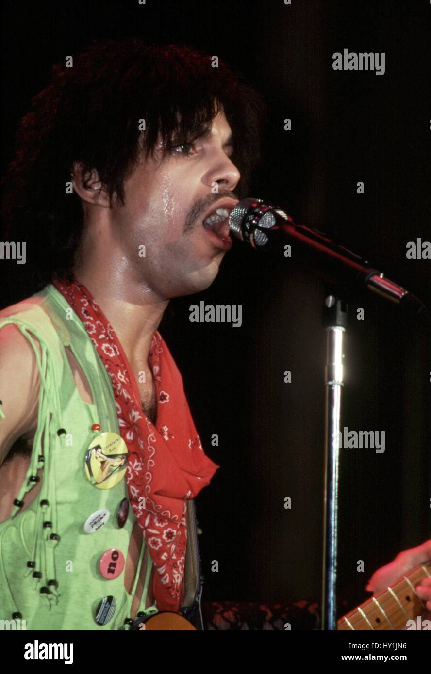 Prince March 1981 © Gary Gershoff / MediaPunch Stock Photo - Alamy