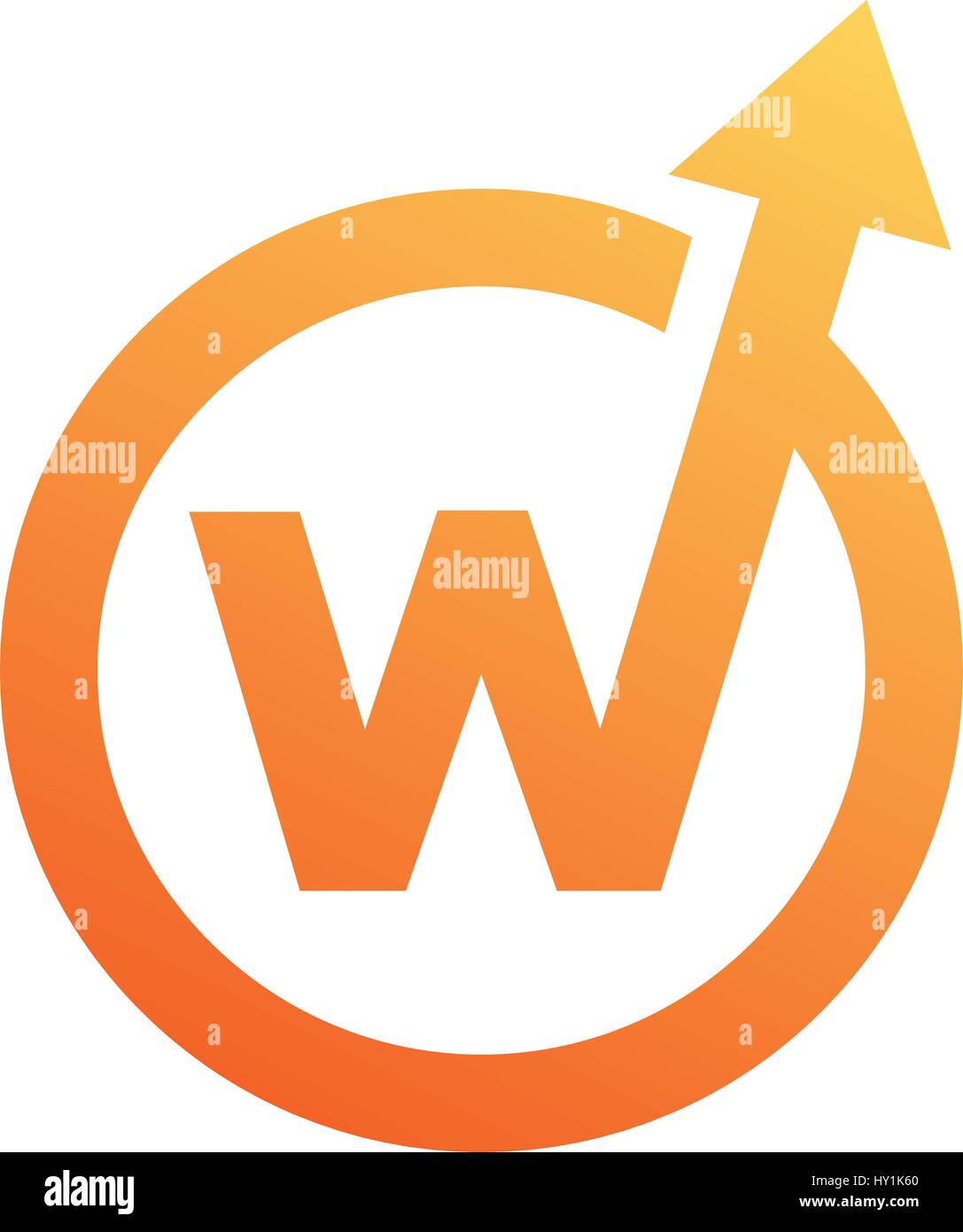 letter W Symbol design illustration, Creative Concept Stock Vector ...