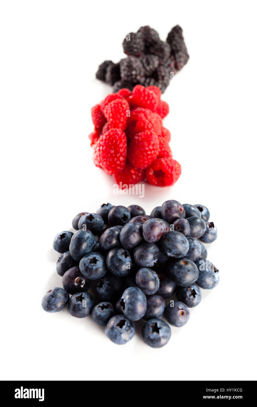Fruits of the forest Cut Out Stock Images & Pictures - Alamy