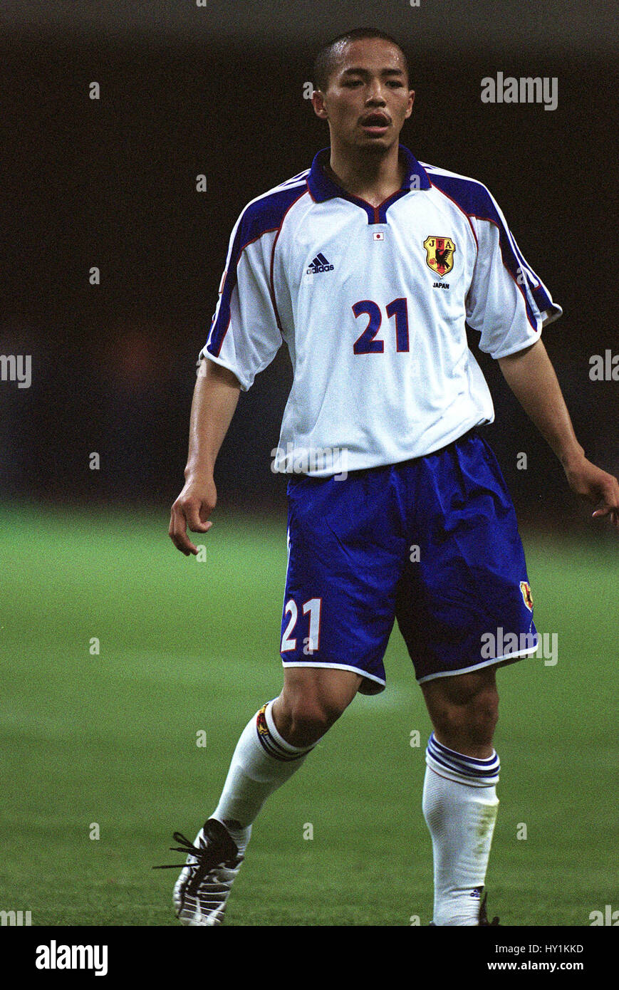 SHINJI ONO JAPAN NIIGATA STADIUM NIIGATA JAPAN 02 June 2001 Stock Photo ...