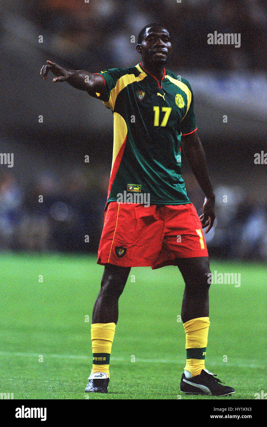 MARC VIVIEN FOE CAMEROON & WEST HAM UNITED FC NIIGATA STADIUM NIIGATA ...