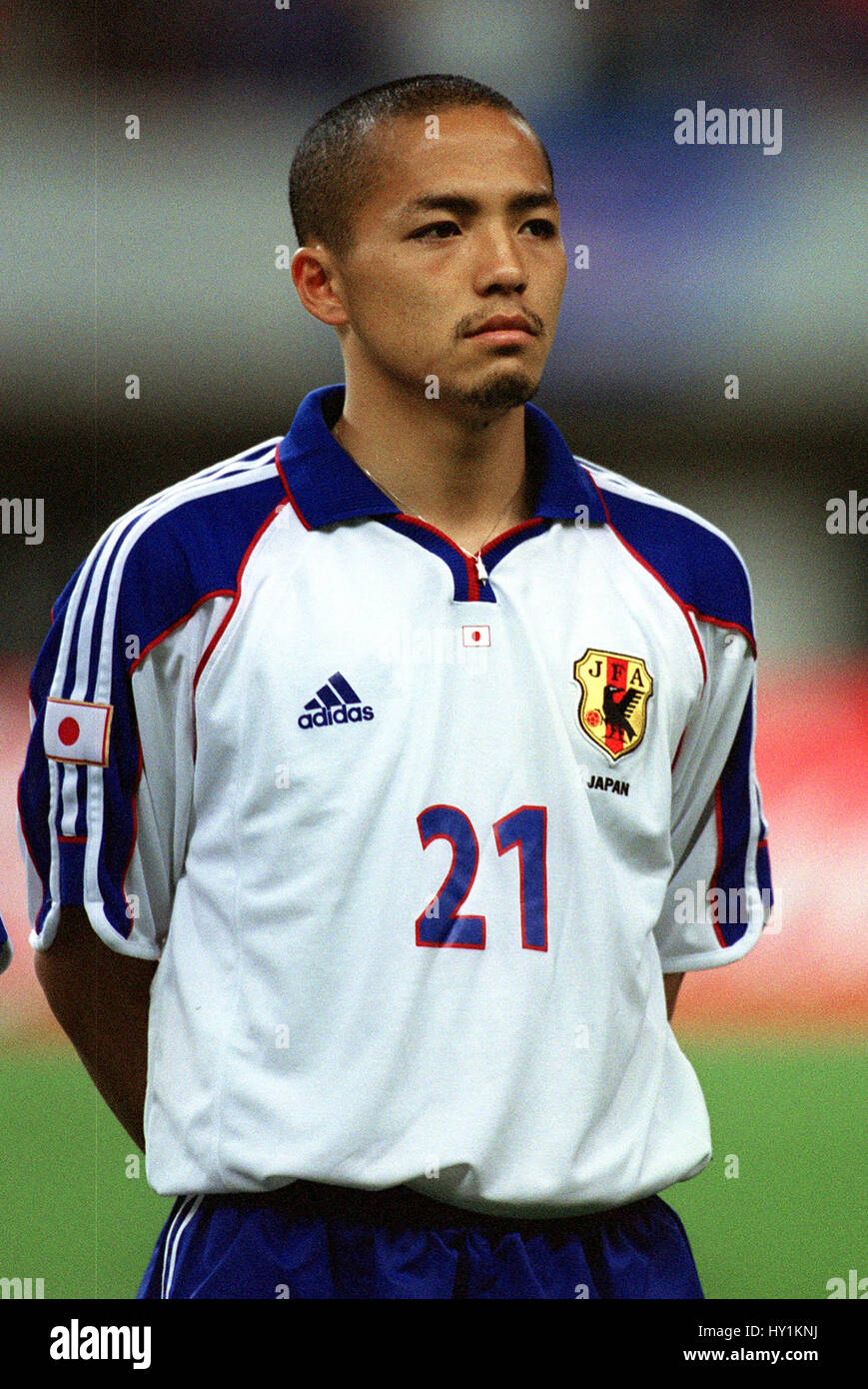 SHINJI ONO JAPAN NIIGATA STADIUM NIIGATA JAPAN 02 June 2001 Stock Photo ...