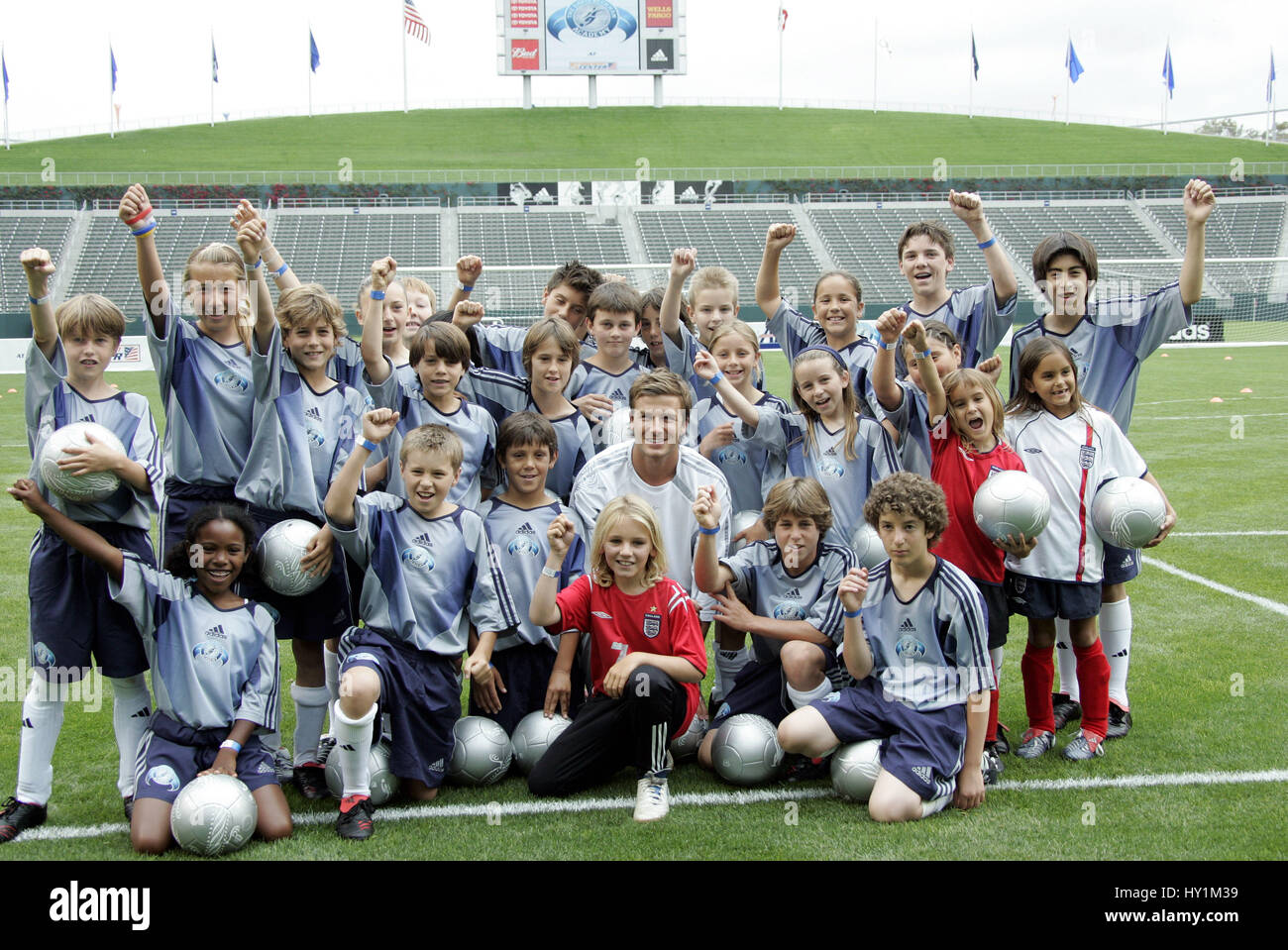 David beackham hi-res stock photography and images - Alamy