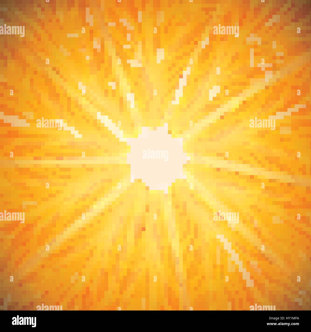 sliced orange with pulp close up, 3d illustration Stock Vector Image ...