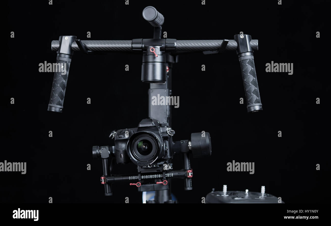 Hand held camera stabilizer Stock Photo - Alamy