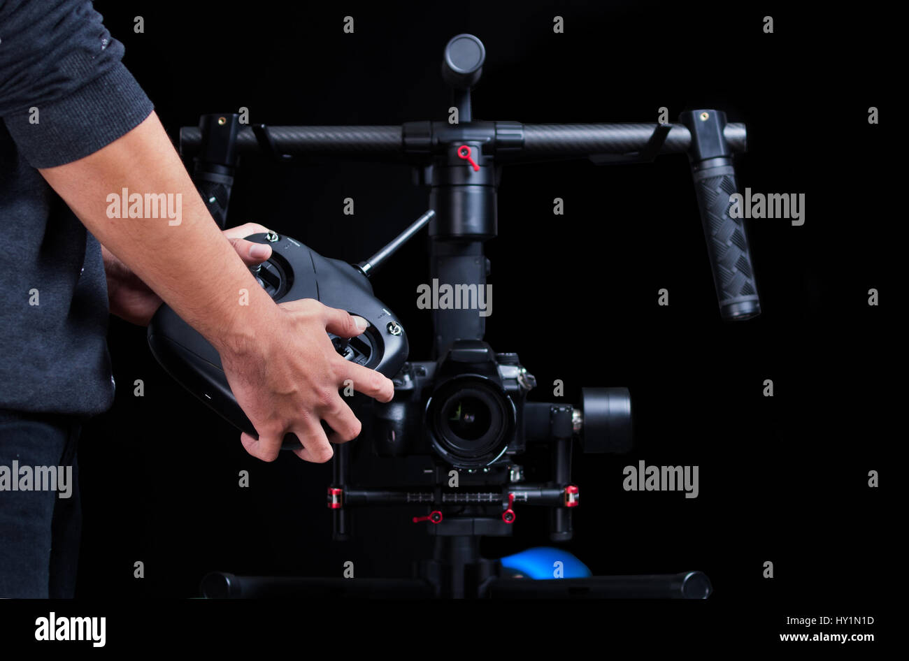 Hand held camera stabilizer Stock Photo - Alamy
