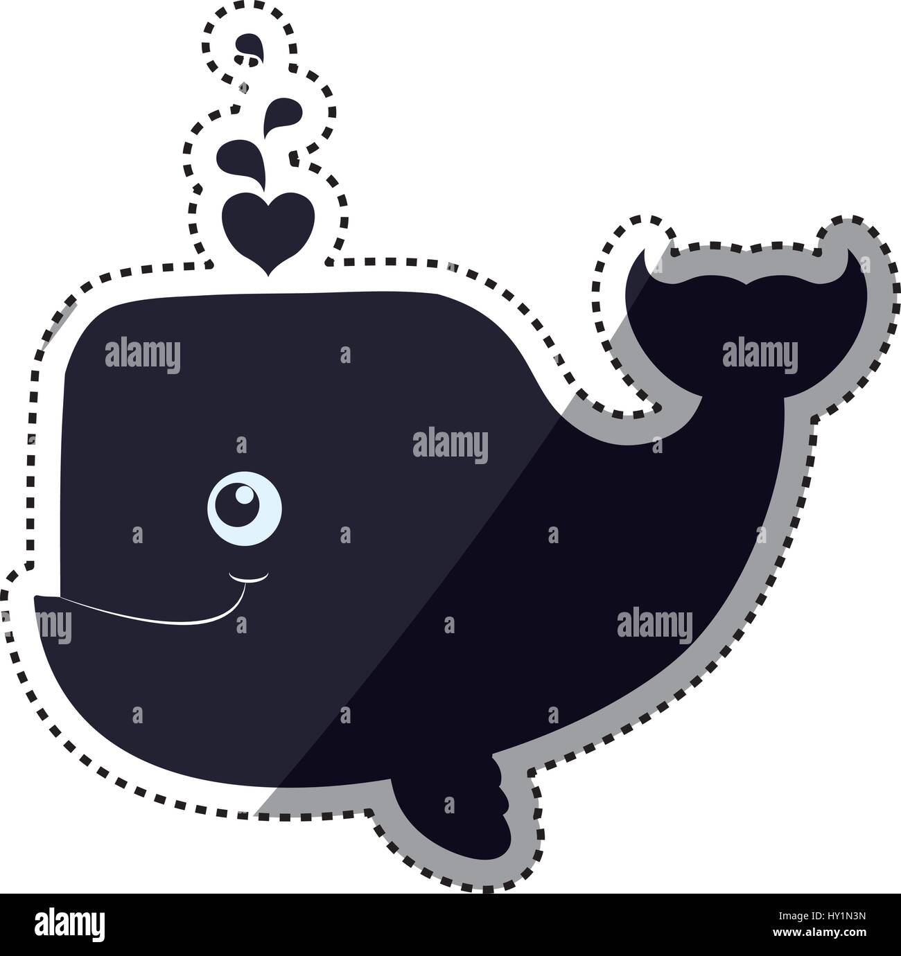 whale cartoon drawing animal Stock Vector Image & Art - Alamy