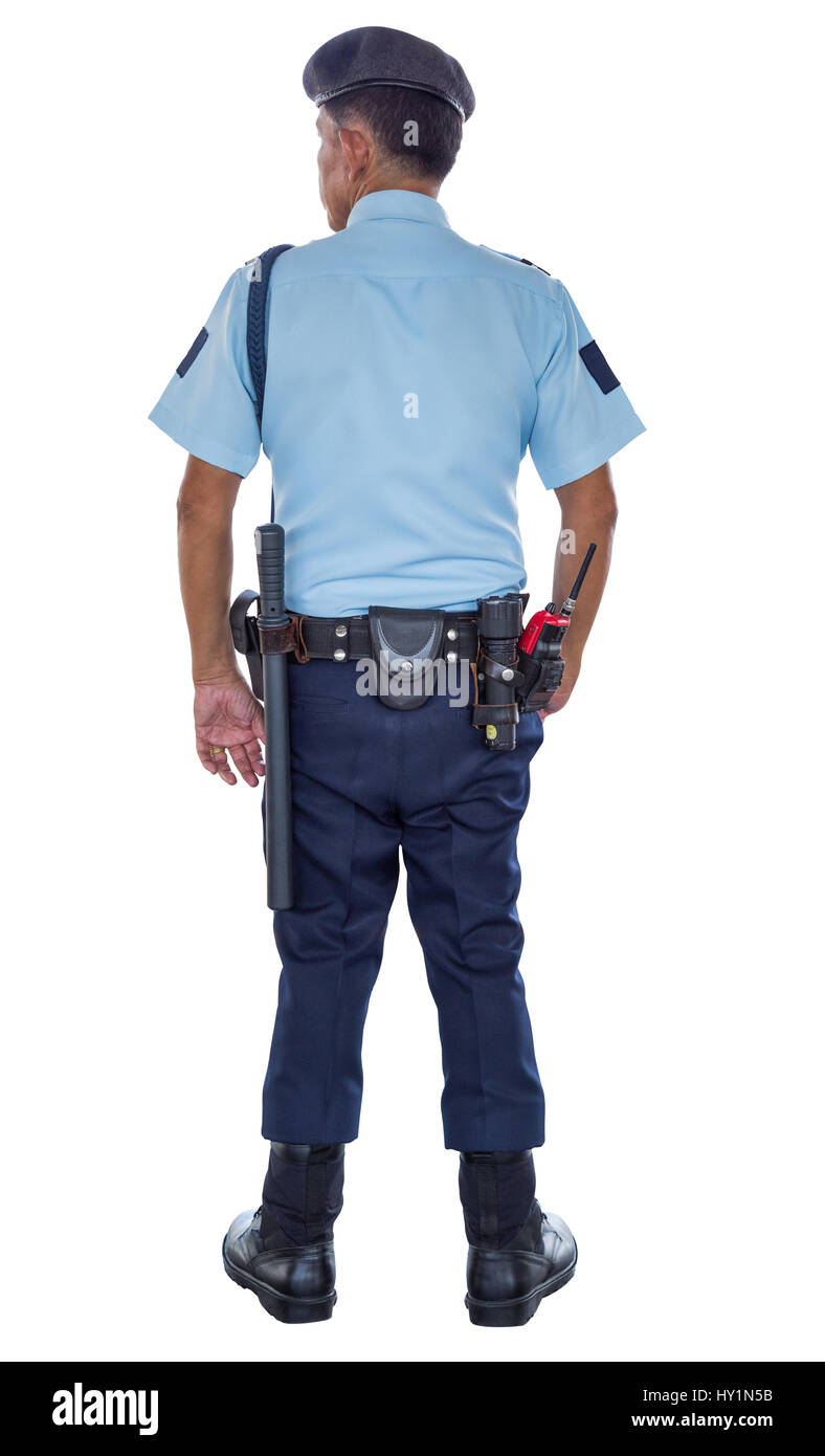 Security guard Cut Out Stock Images & Pictures - Alamy