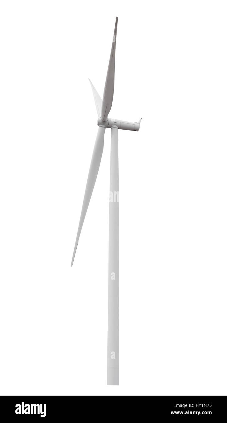 Windmill isolated on white background Stock Photo - Alamy