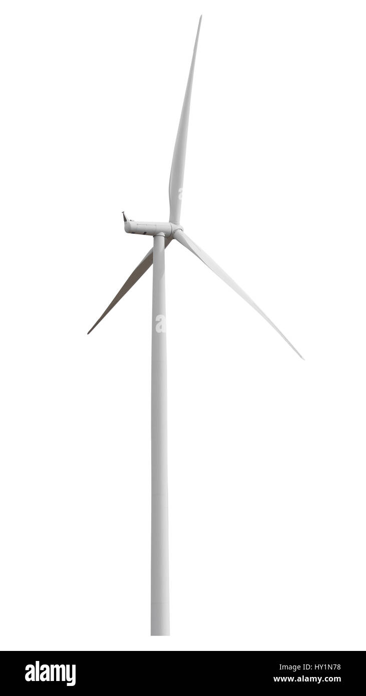 Windmill isolated on white background Stock Photo - Alamy