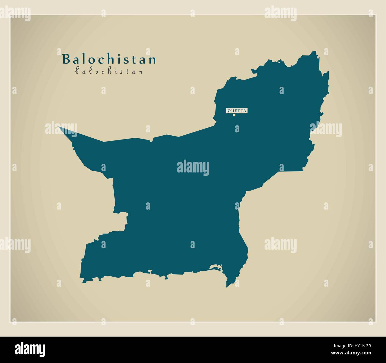 Pakistan map provinces hi-res stock photography and images - Alamy