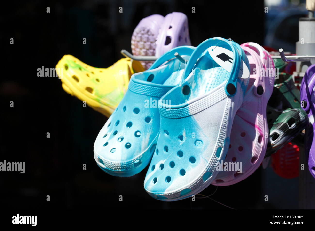 Croc shoe hi-res stock photography and images - Alamy