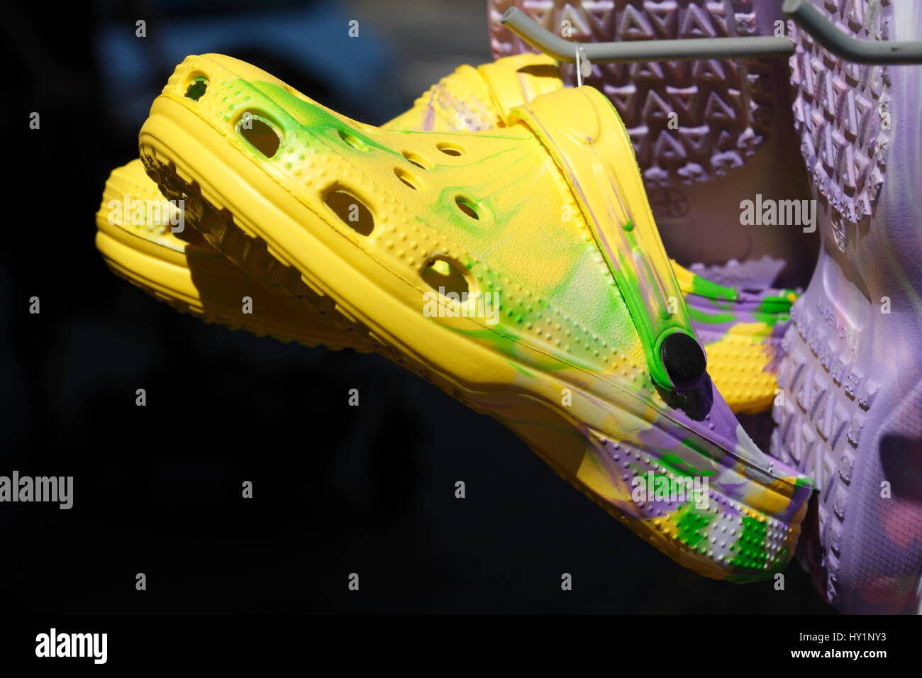 Croc sandals hi-res stock photography and images - Alamy