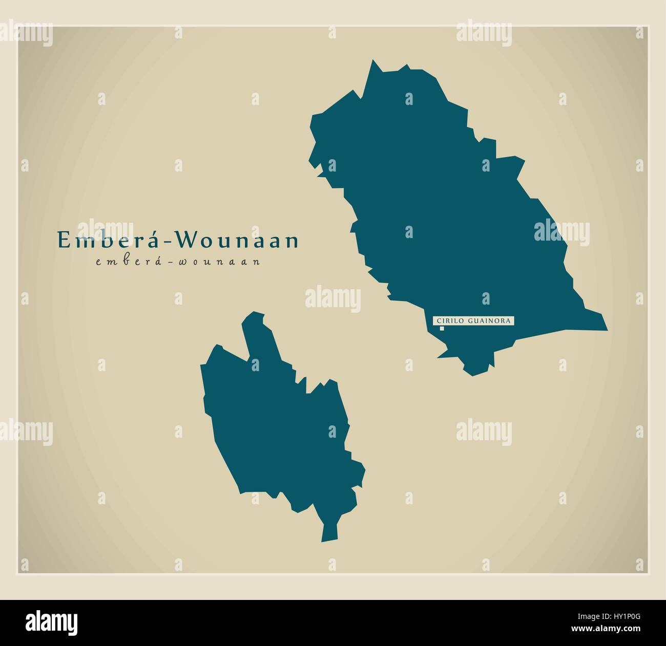 Embera wounaan hi-res stock photography and images - Alamy