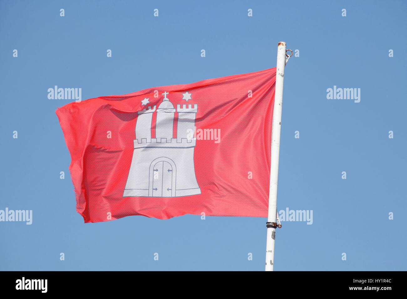 Hamburger flag hi-res stock photography and images - Alamy