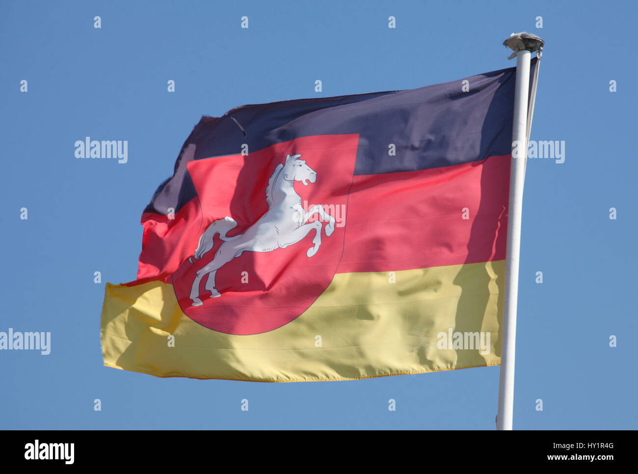 Lower Saxony Flag Stock Photo - Alamy