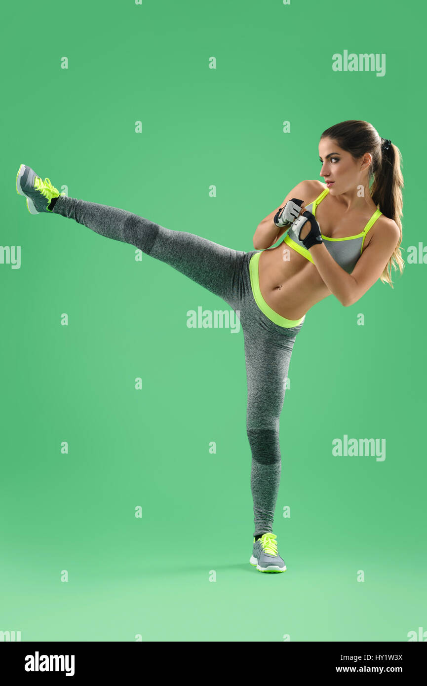 High kick hi-res stock photography and images - Alamy