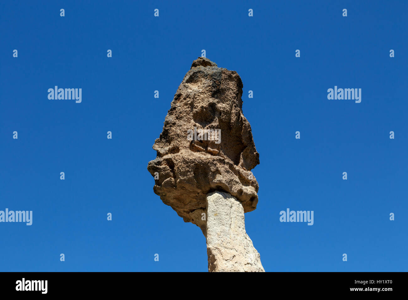 View of famous sandy fairy chimneys in Pasabagi Monks Valley ...