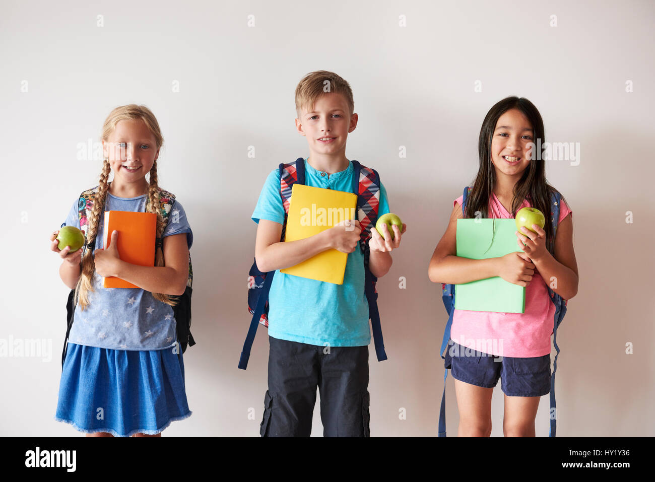 Kids are fully prepared for education Stock Photo - Alamy