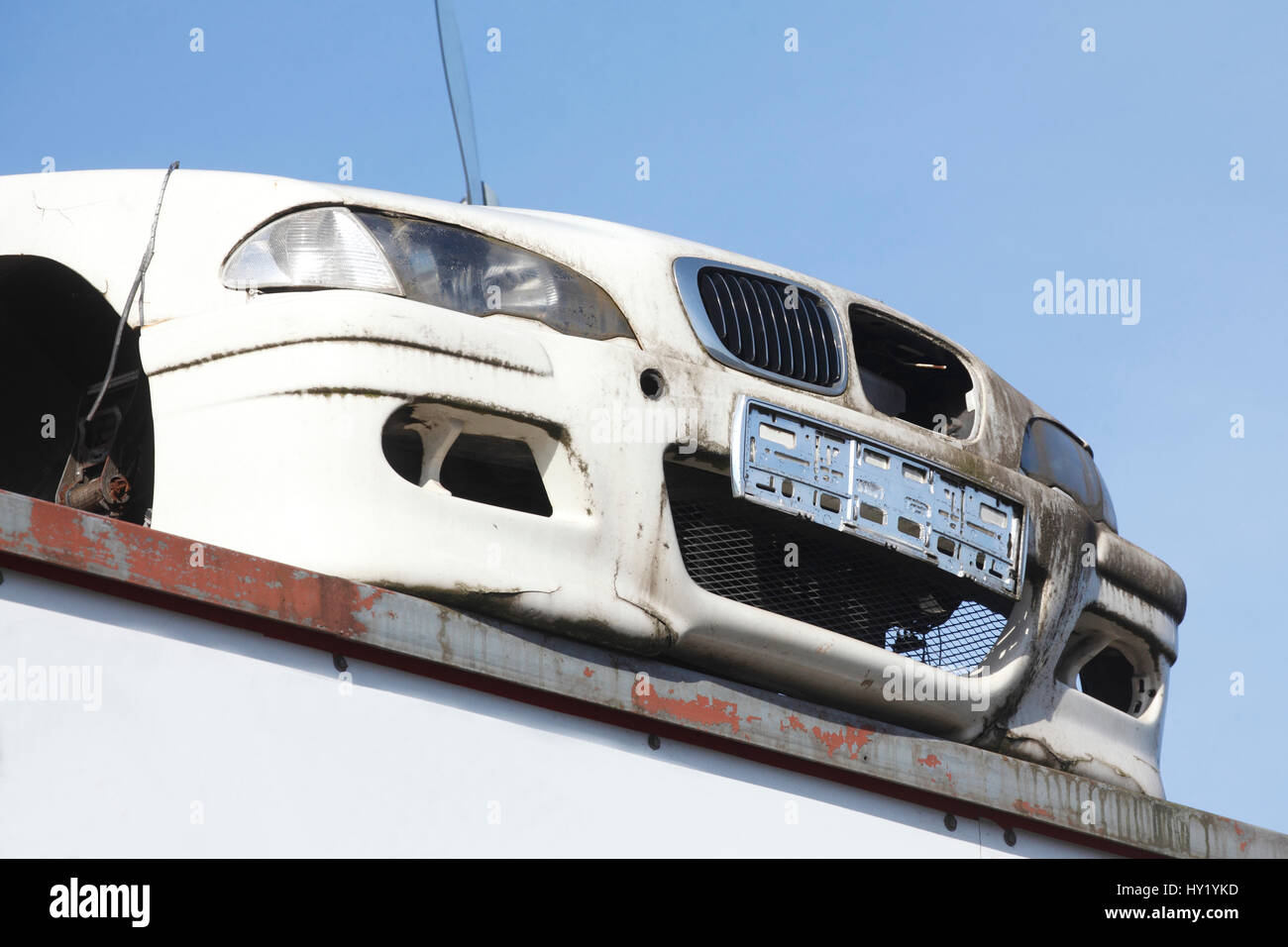 Car scrap eu hi-res stock photography and images - Alamy