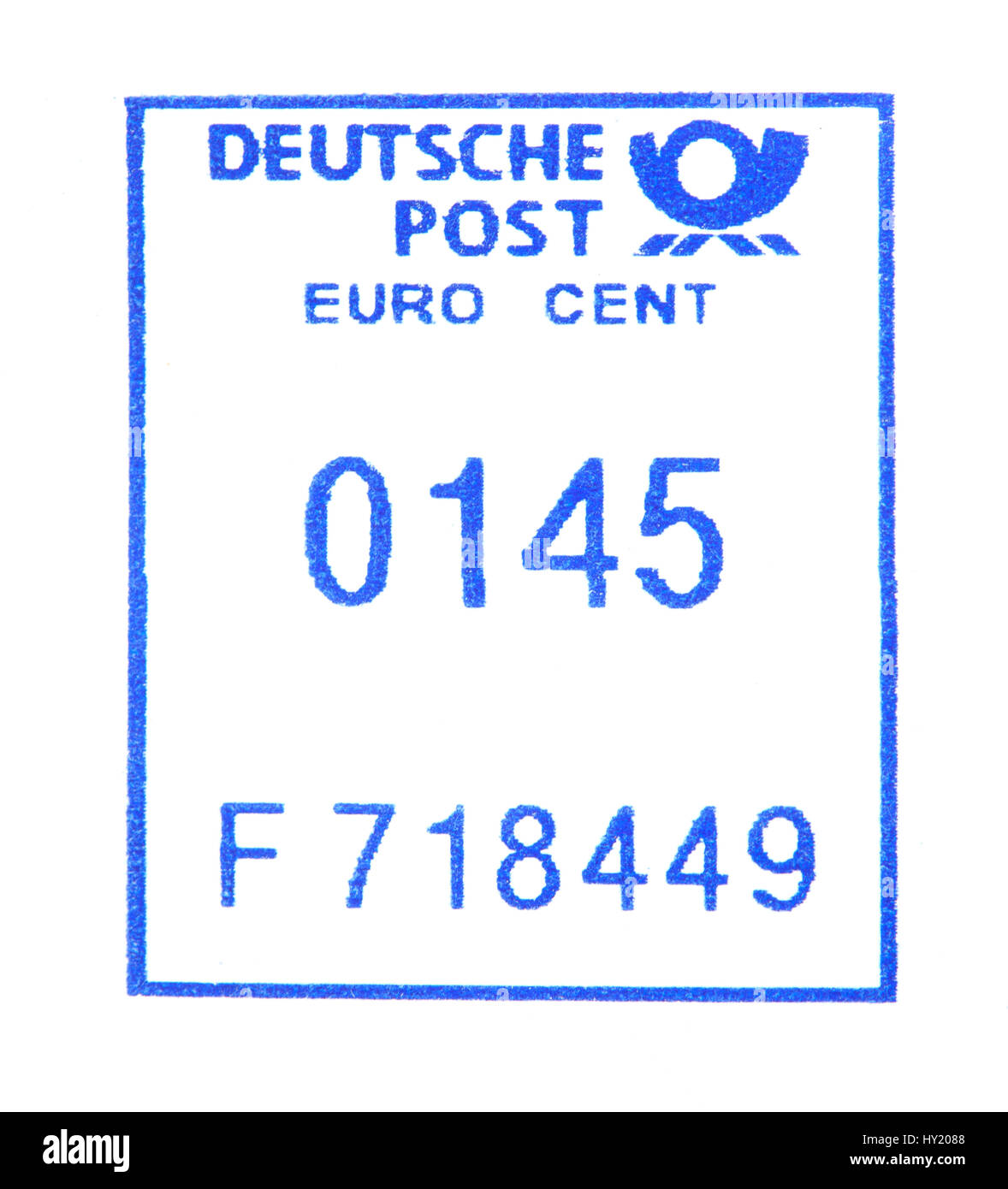 Poststamp 1,45 Euro Stock Photo - Alamy