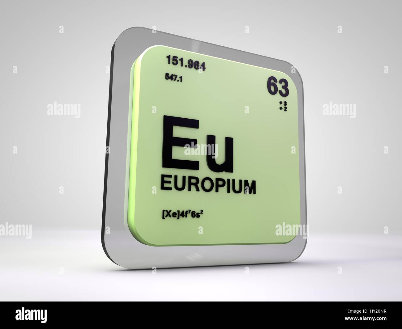 Chemical symbol eu hi-res stock photography and images - Alamy