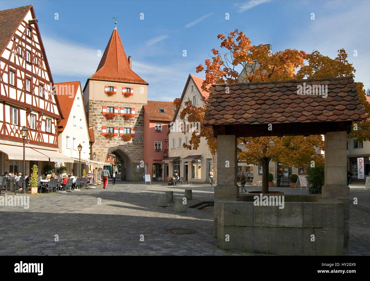 Town of at the river pegnitz in bavaria hi-res stock photography and ...