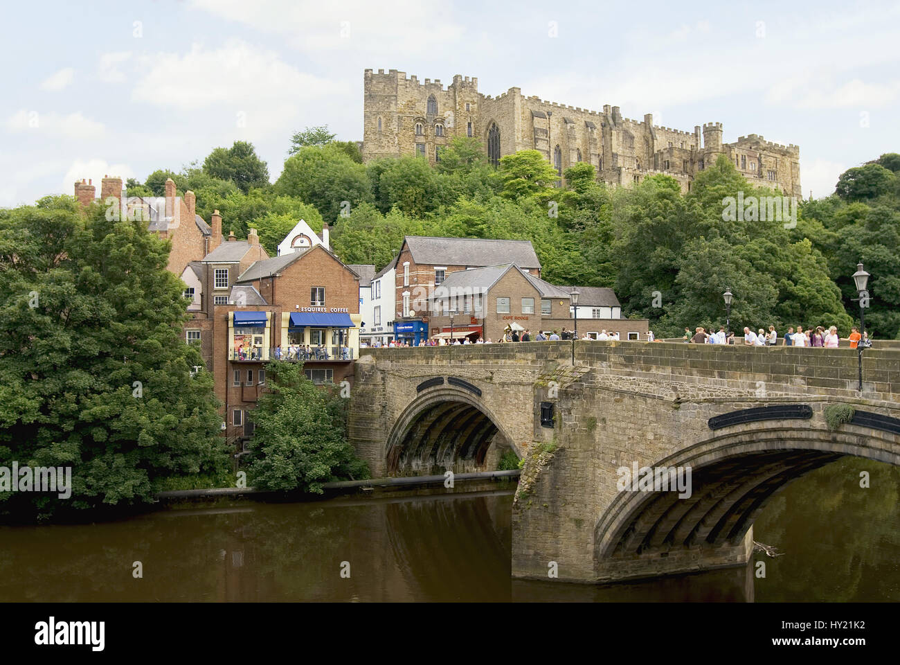 Durham Castle is a Norman castle in the city of Durham, England, which ...