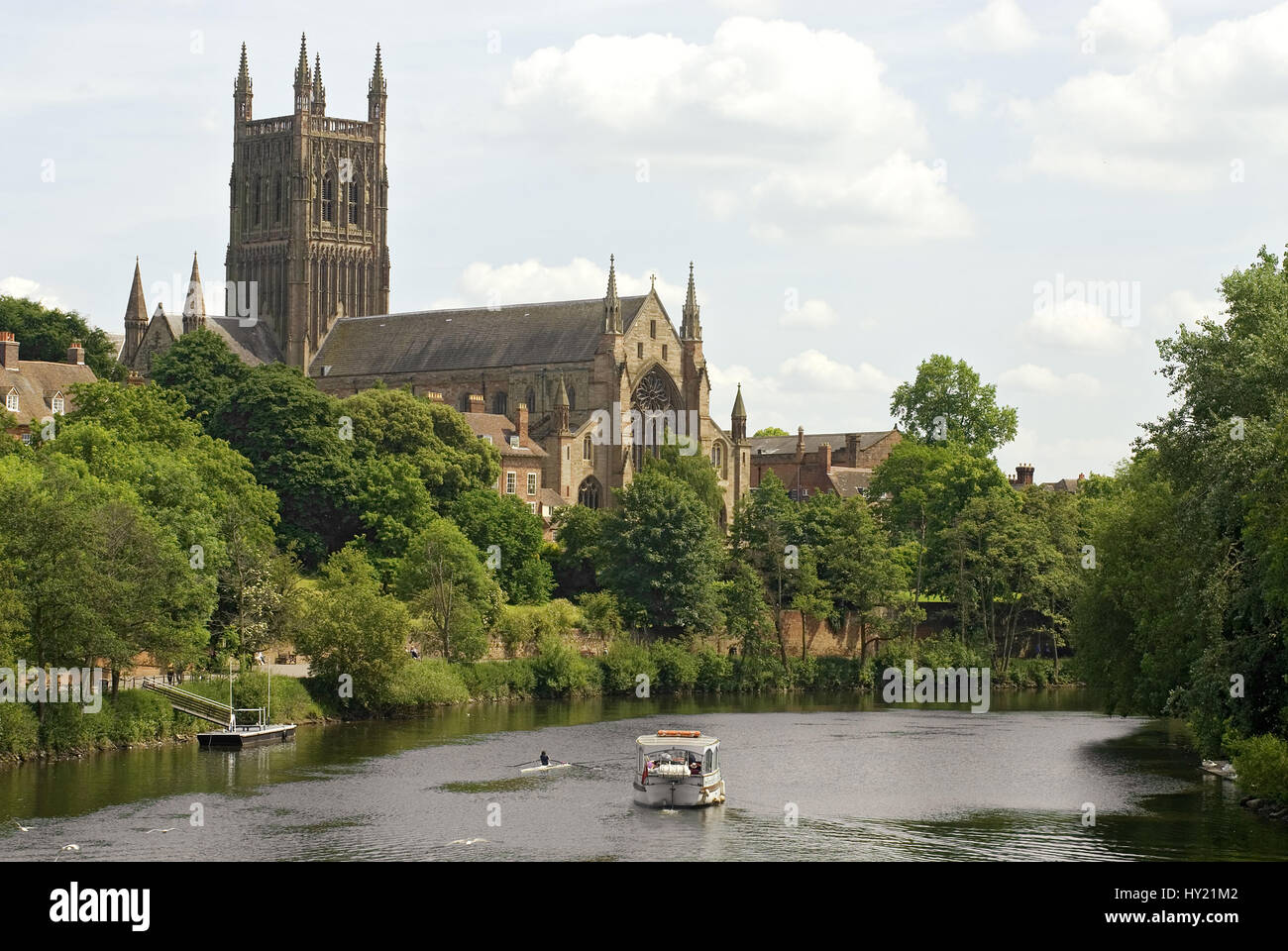 Worcester Cathedral is an Anglican cathedral in Worcester, England ...