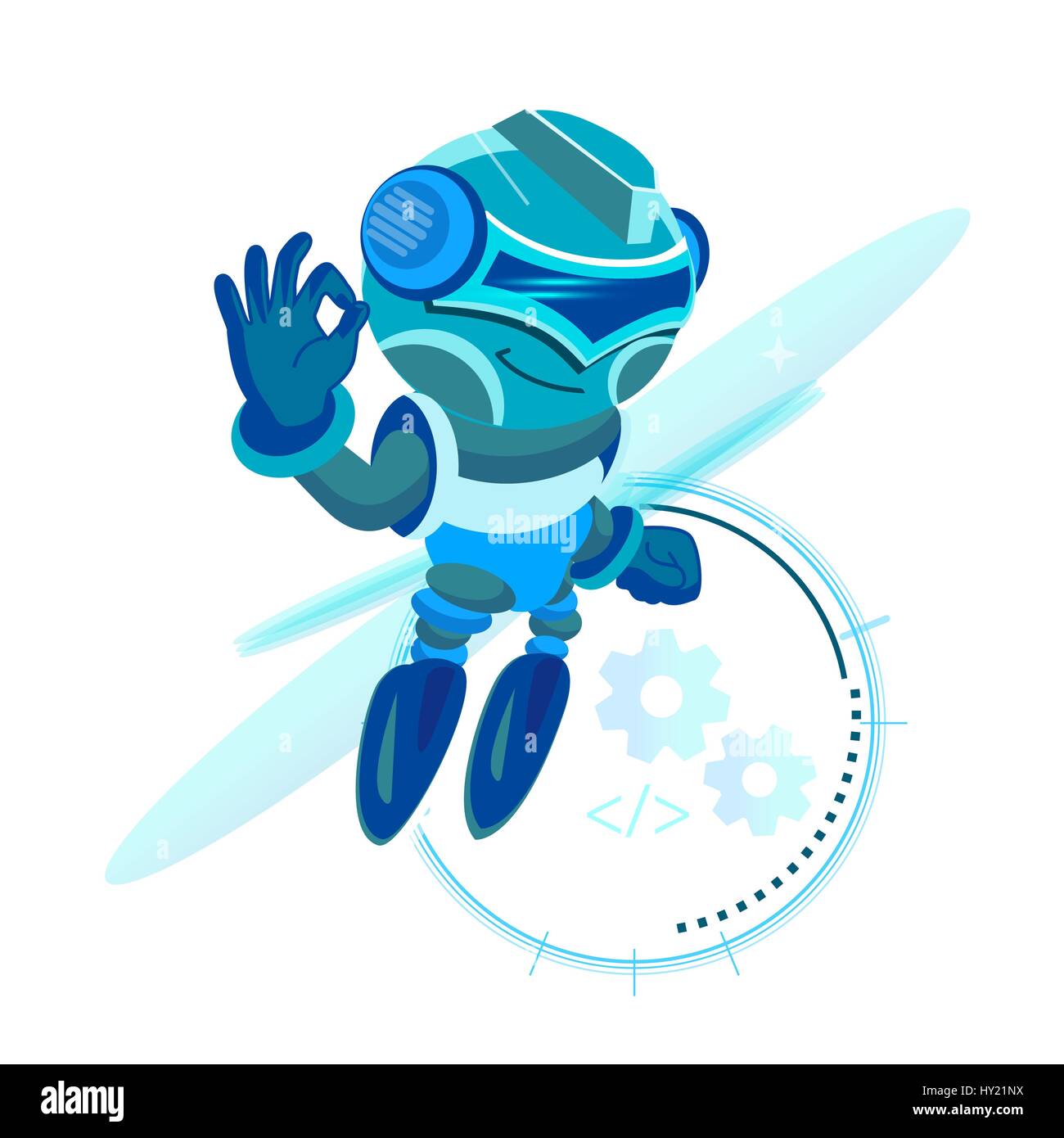 Bots software Stock Vector Images - Alamy