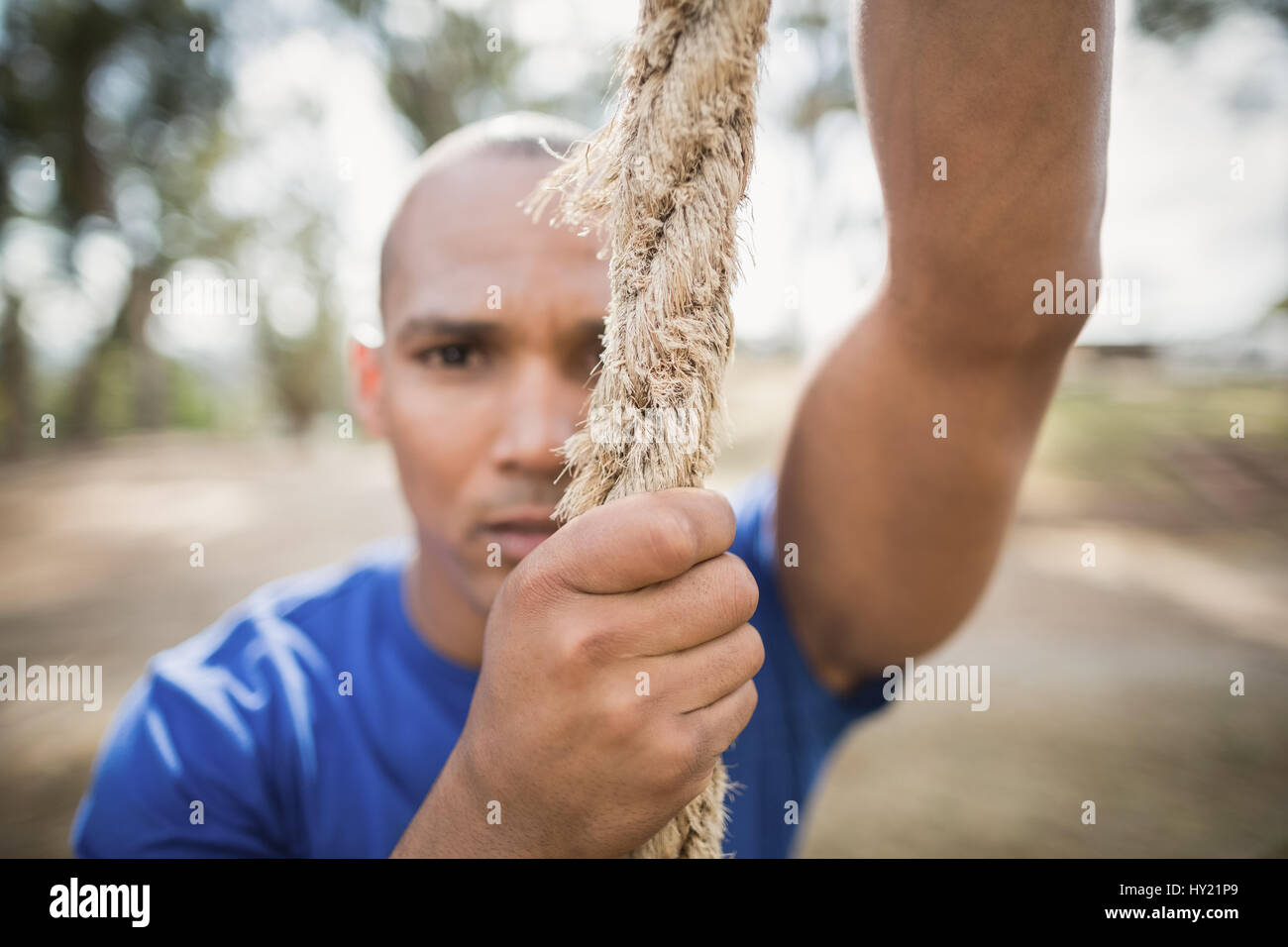 Muscle man apron hi-res stock photography and images - Alamy