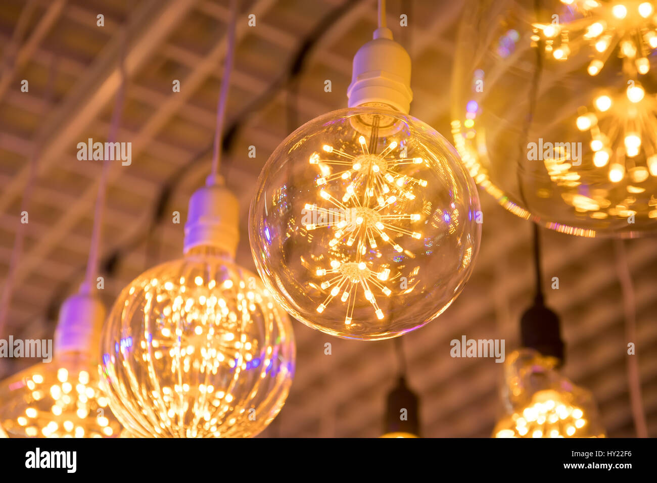 Decorative led light bulb hi-res stock photography and images - Alamy
