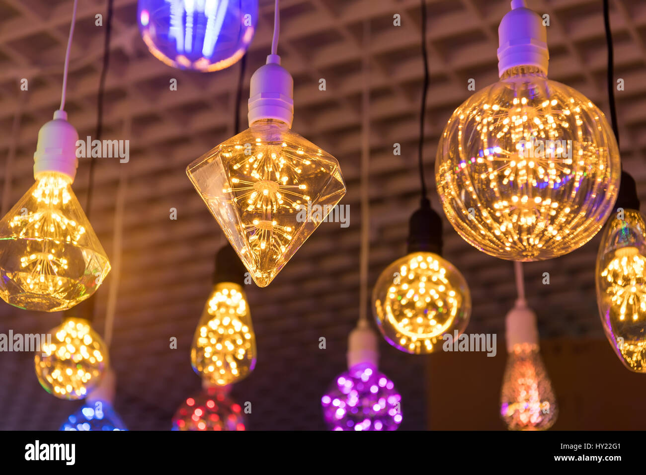 Decorative led light bulb hi-res stock photography and images - Alamy