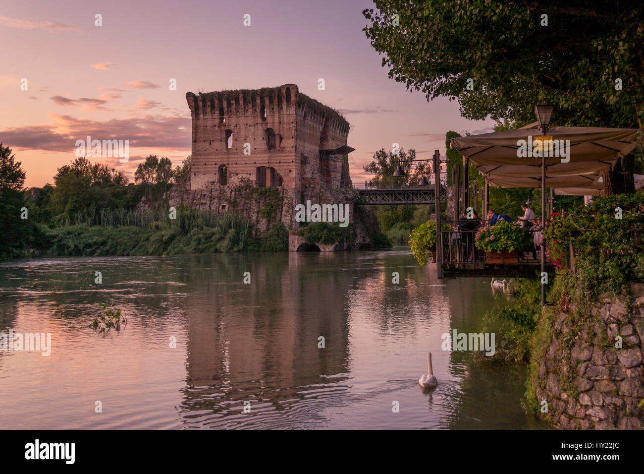 Borghetto sul Mincio, Italy Stock Photo - Alamy
