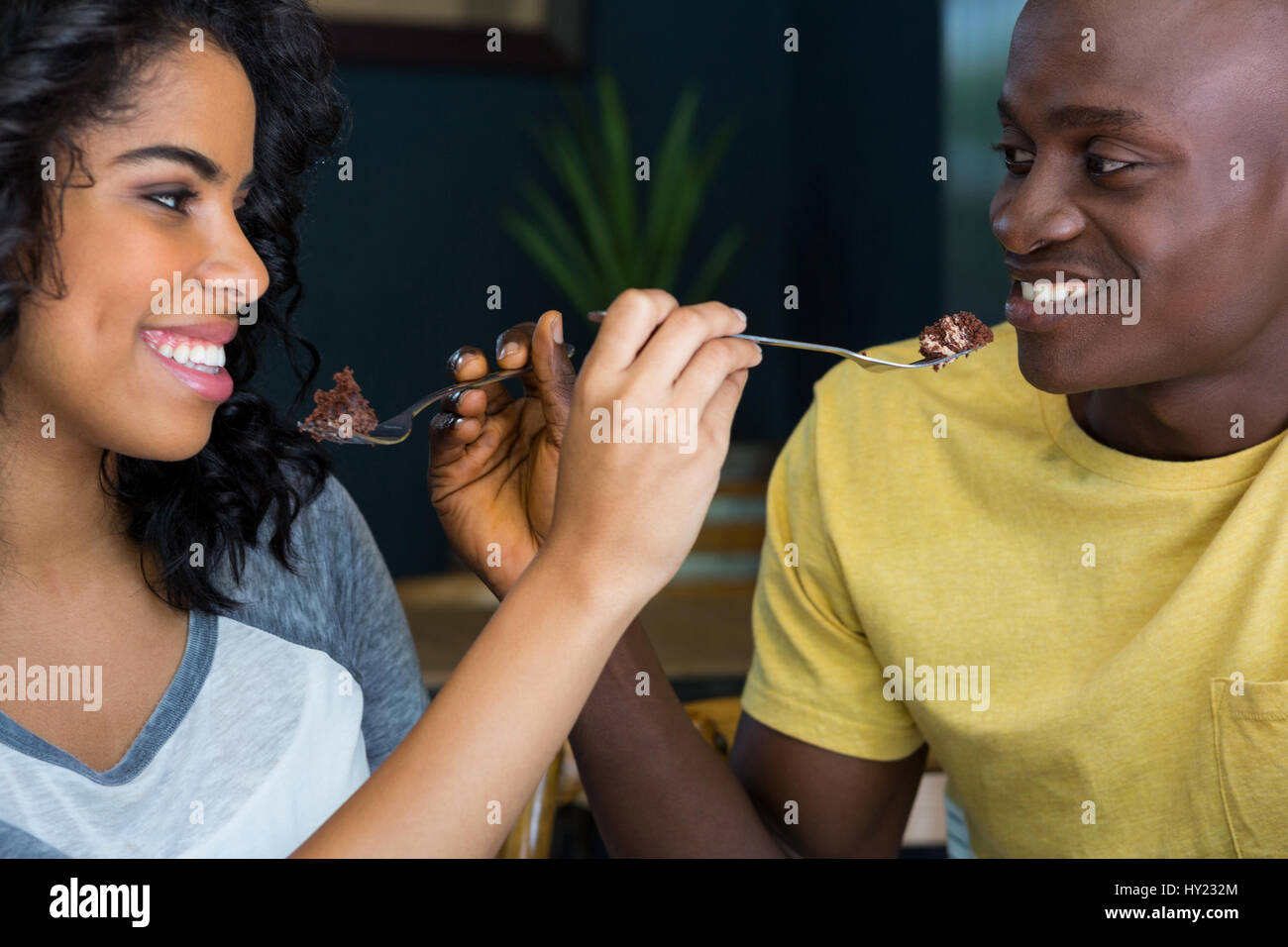 Feeding each other hi-res stock photography and images - Alamy